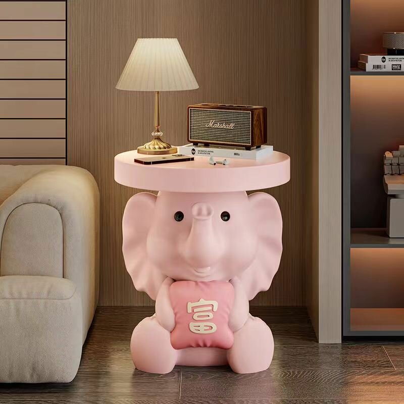 Креативный журнальный столик-слон, современный декоративный журнальный столик для дома