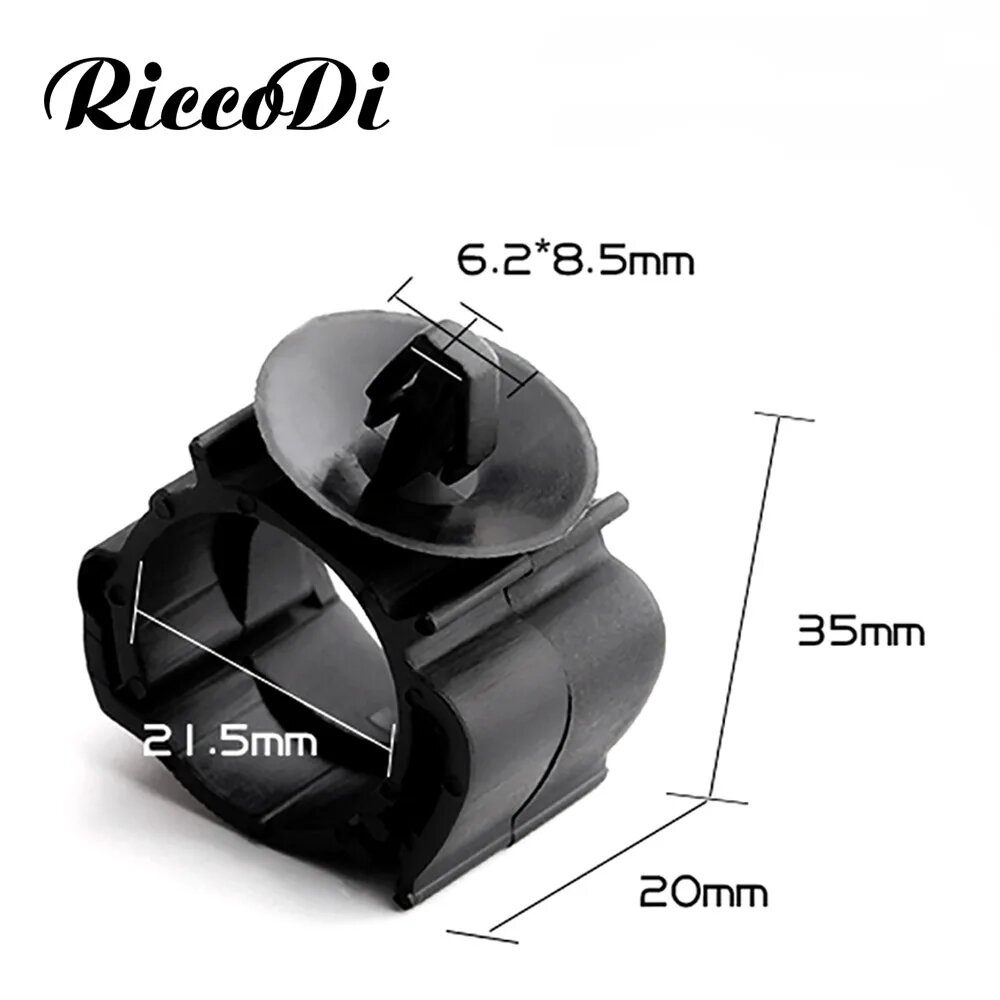 1-20 шт, фиксирующий зажим для автомобильного жгута проводов, пряжка для сильфона, пряжка для фиксации автомобильной линии, пряжка для автомобильной трубки 20Pcs, 21-4