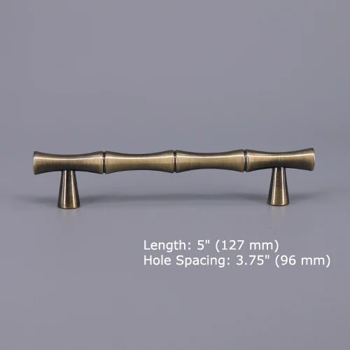 Ручки для ящиков Bronze 96mm, 5"