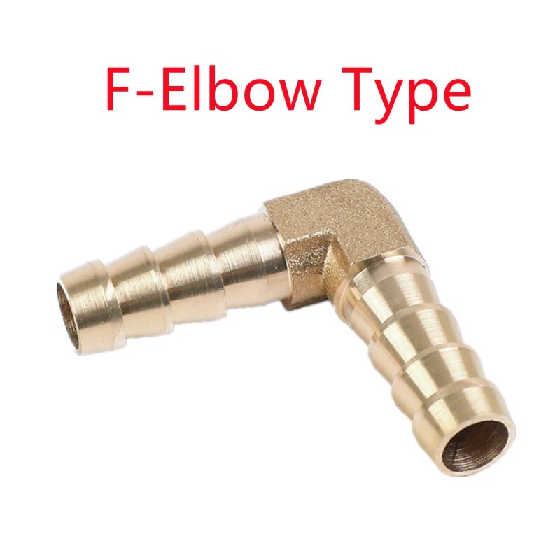 Латунные фитинги для труб 4-16 мм 8mm, F-Elbow Type