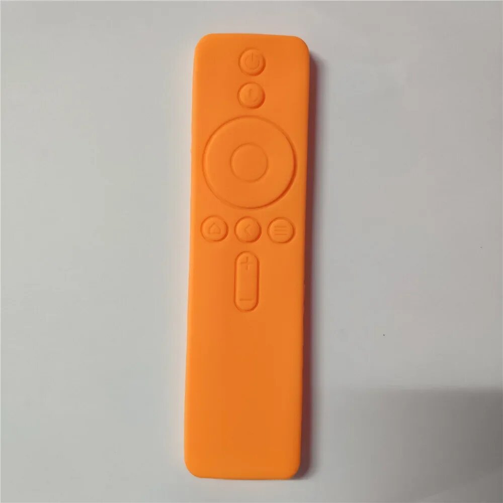 Силиконовый чехол для пульта Xiaomi 4A, оранжевый