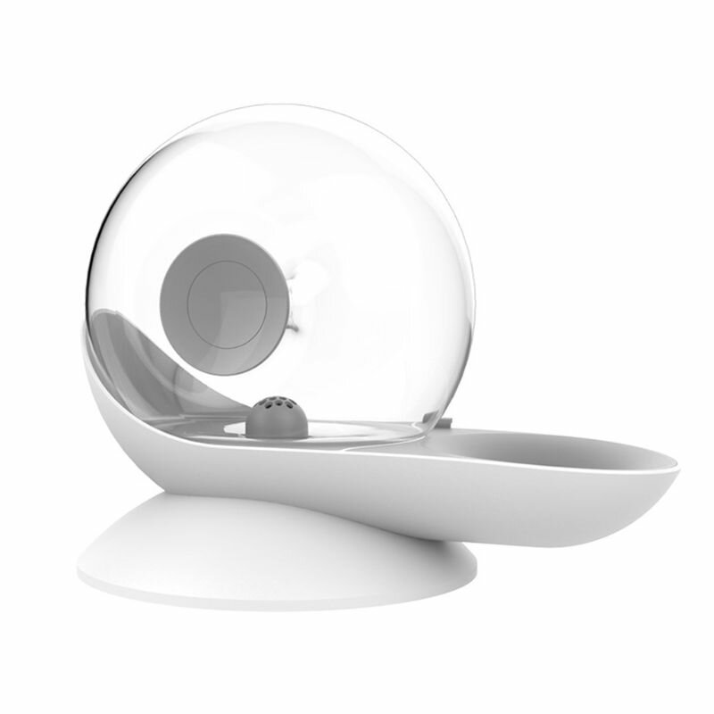 (1 шт.) Автоматическая подача воды, новый фонтанчик для питья кошек, фонтанчик для питья кошек-улиток-серый