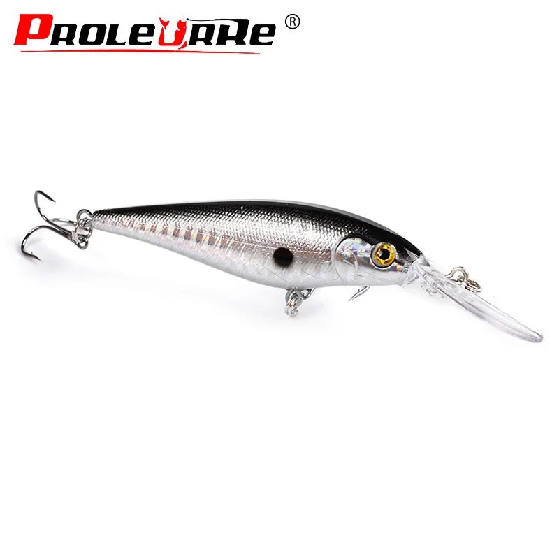 Проleurre воблер Minnow, Белый, 11 см, 10.5 г