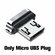 Micro USB кабель 1 м, only microusb plug