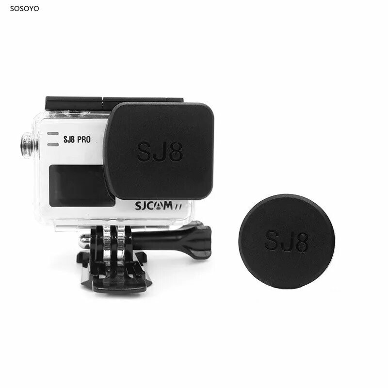 Водонепроницаемый чехол, чехол для объектива, защитная крышка, комплект для объектива SJCAM SJ8Pro SJ8plus SJ8Air, аксессуары для экшн-камеры