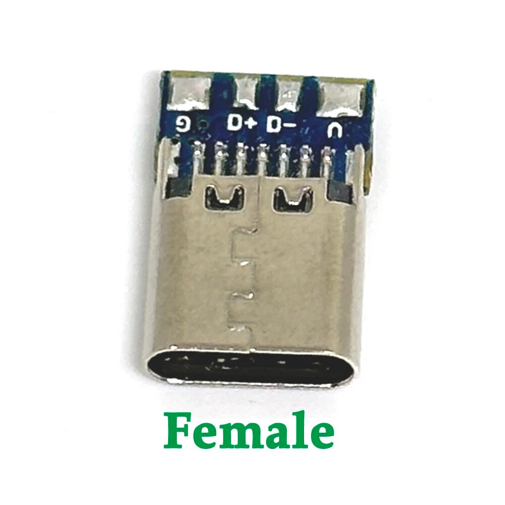 Разъем USB 3.1 Type-C Female, 10PCS