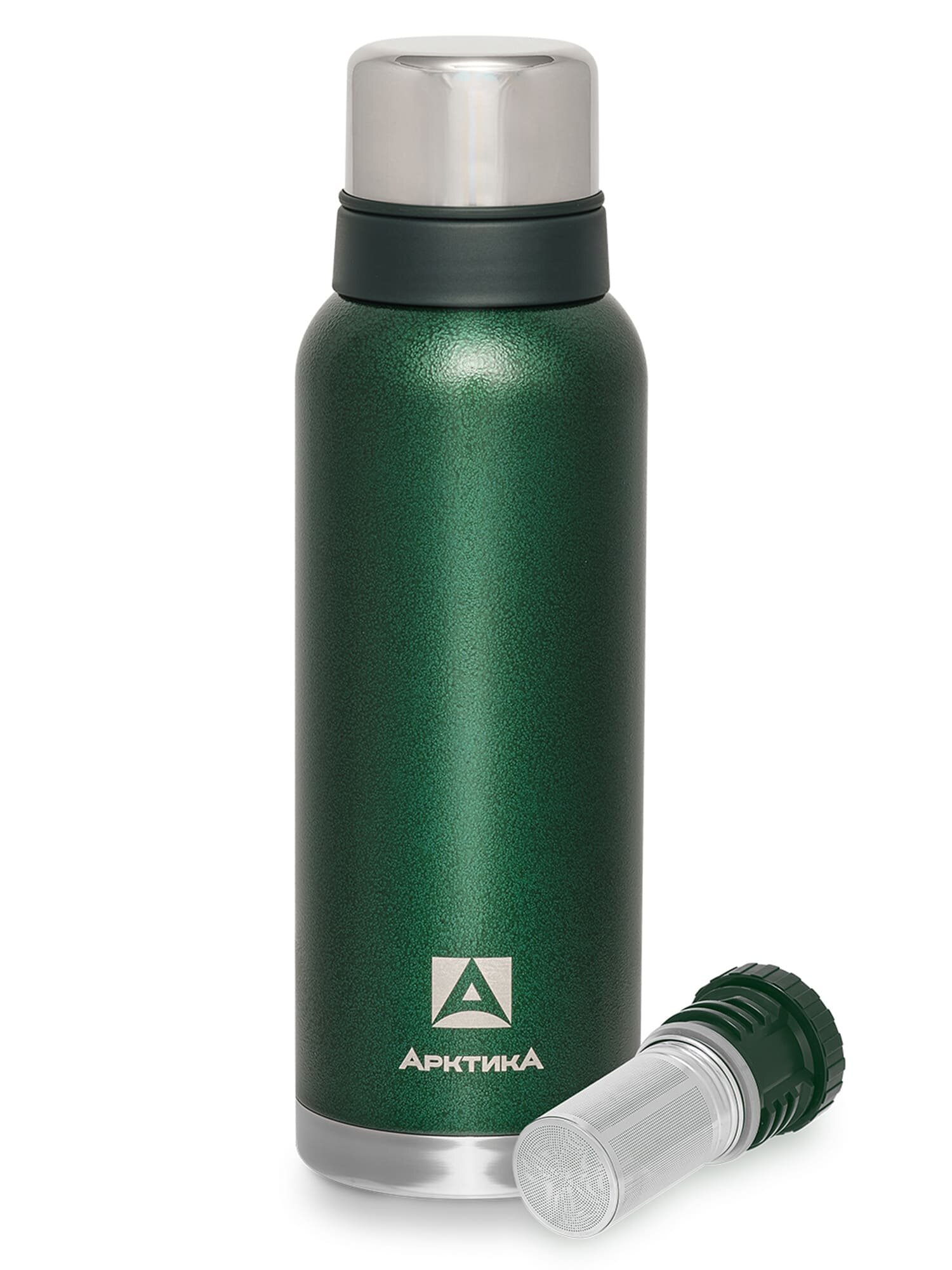 Термос Арктика с ситечком, 1,2л Зеленый