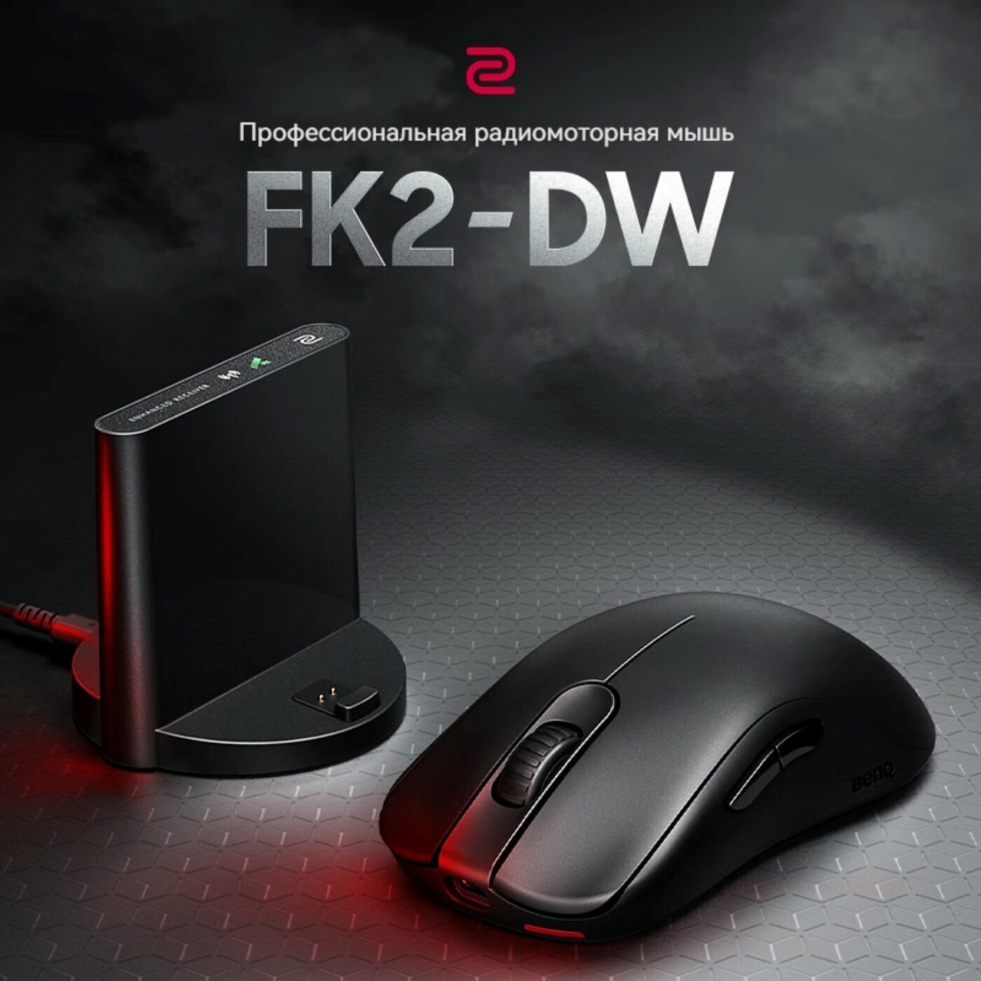 Беспроводная игровая мышь ZOWIE GEAR FK2-DW (PAW3950, 4000 Гц, 3200 точек на дюйм,65g)