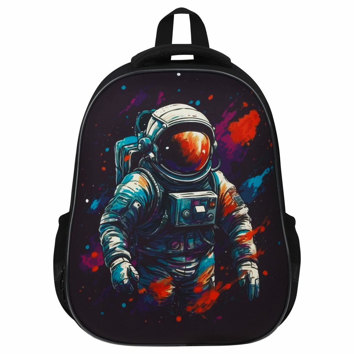 Ранец школьный ArtSpace School Friend "Galaxy" 39x30x18см, 2 отделения, 2 кармана, анатомическая спинка (Uni_17795)
