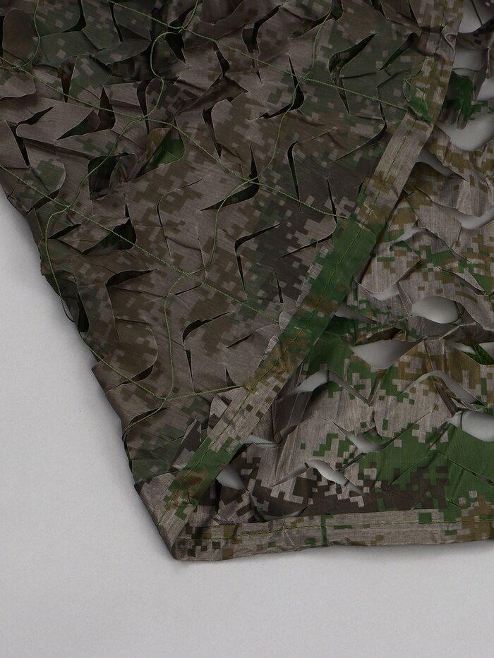 Сетка маскировочная Greengo 6х3 м, двухслойная, с завязками, песочно-зелёная