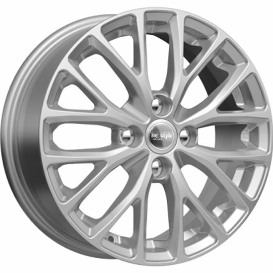 Диск K&k КС782 6x15/4x100 D54.1 ET48 сильвер