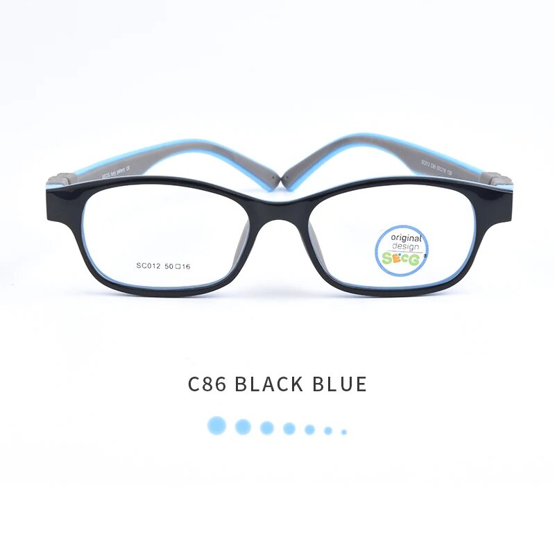 Детские очки SECG C86 Black Blue