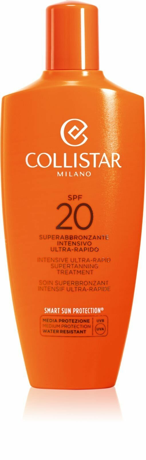 Collistar средство для ускорения и продления загара SPF 20 Special Perfect Tan Intensive Ultra-Rapid Supertanning Treatment 200 ml
