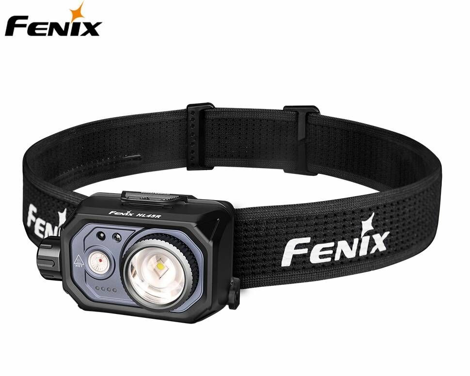 Налобный фонарь Fenix HL45R, Li-ion 1900 мАч, диод Luminus SF-T 25R /Osram GR,220 метров, 1000 люмен (Комплект)