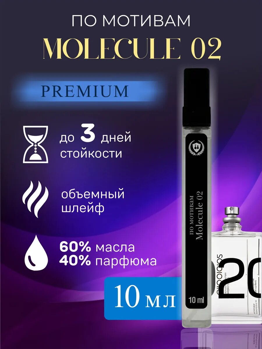 Духи по мотивам Escenrtric Молекула 02