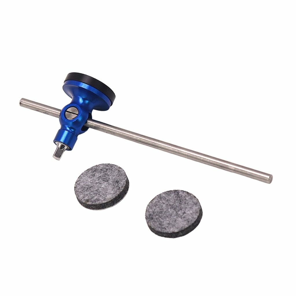 Педальный молоток Барабанная установка Jazz drum Pedal Alloy с двойной головкой молотка-синий