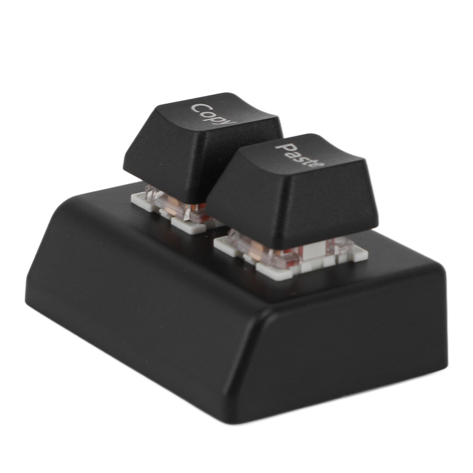 Программируемая клавиатура 2 клавиши Копировать Вставить Красный переключатель USB C Подключение Мини механическая клавиатура для Игры Офис Медиа