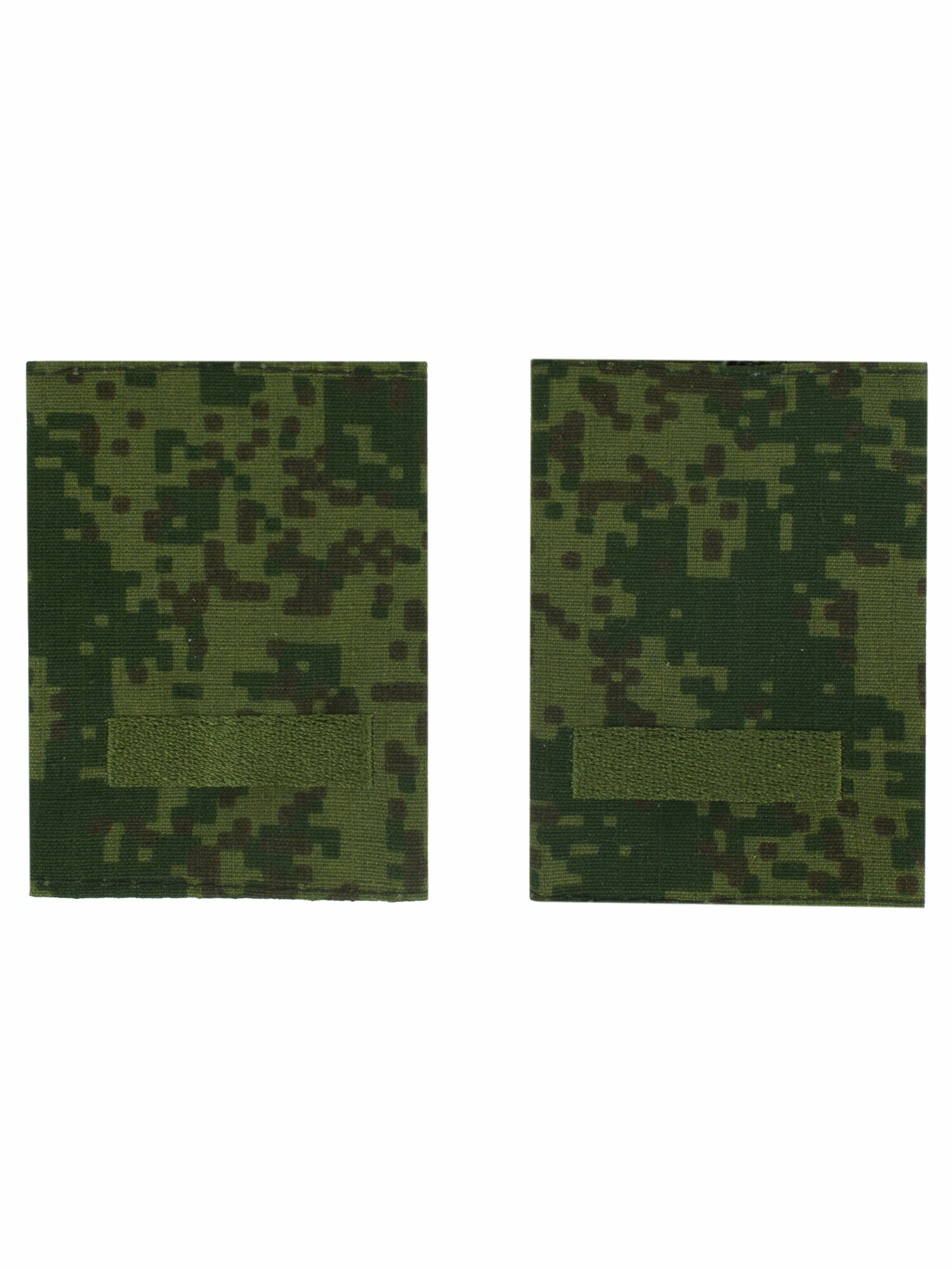 Фальш погоны полевые зеленая цифра с галунной лентой ефрейтор