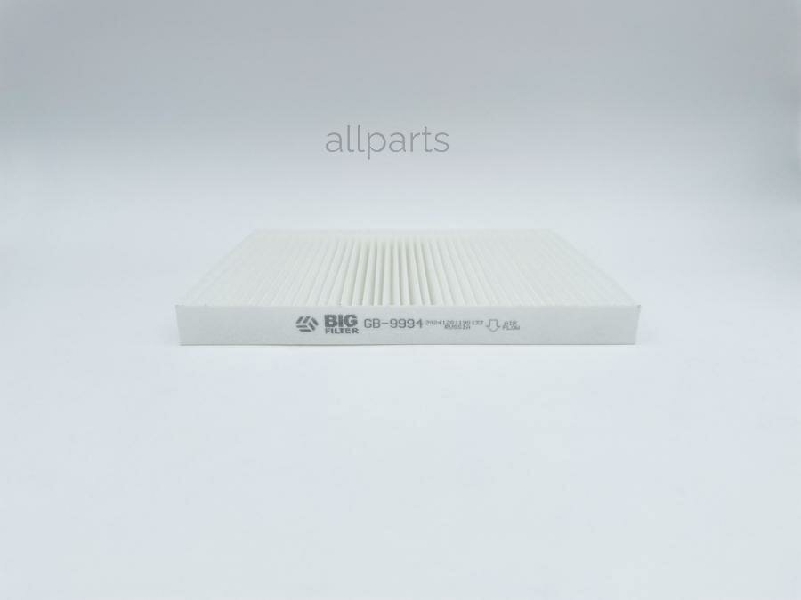BIG FILTER GB-9994 Фильтр салона FORD FIESTA 2008=>