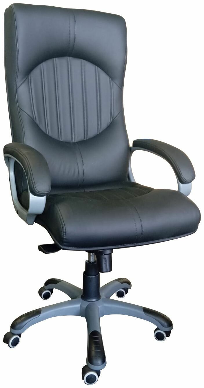 Гермес Silver искусственная кожа NAPPA черная