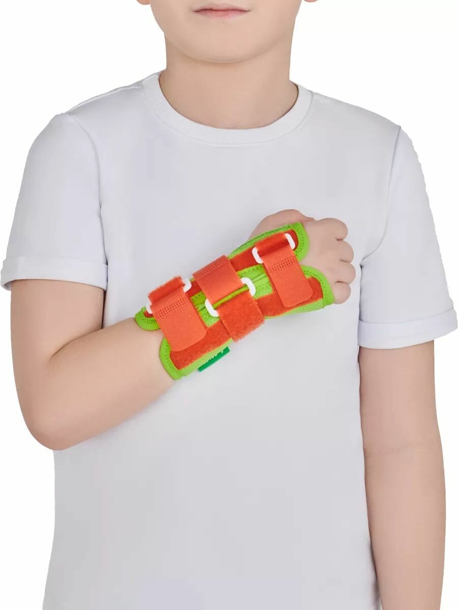 Ортез на лучезапястный сустав с металлической шиной ORLETT, арт. WRS-202(P) (RIGHT)