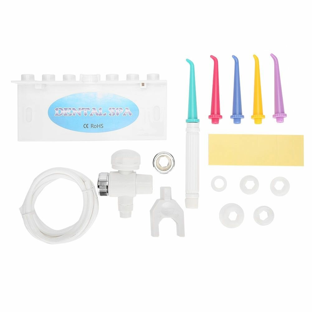 Ирригатор для полости рта Dental Spa Water Jet Floss, электрический ирригатор для полости рта с регулируемым давлением и компактным дизайном