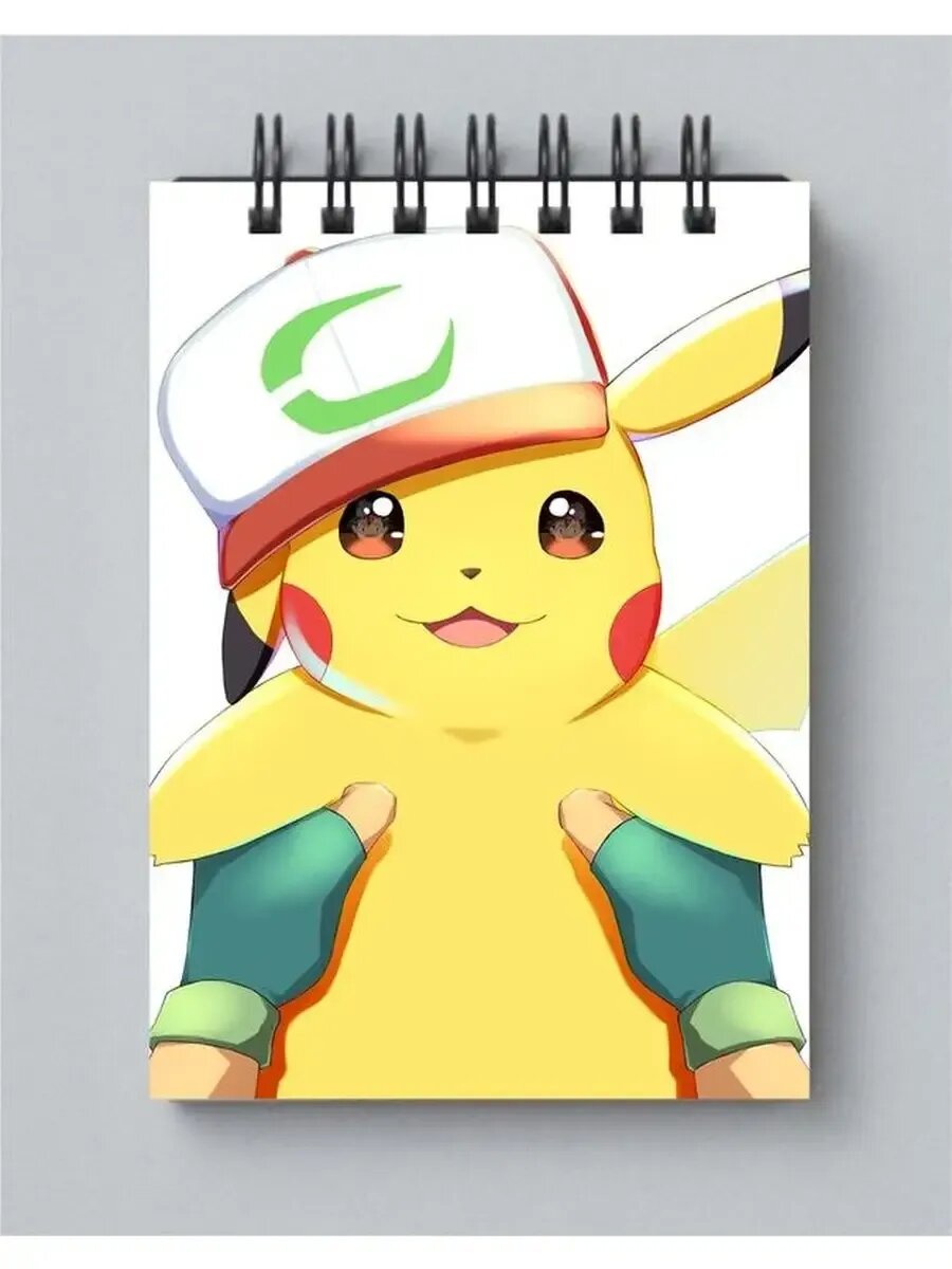 Блокнот Пикачу №10, А6