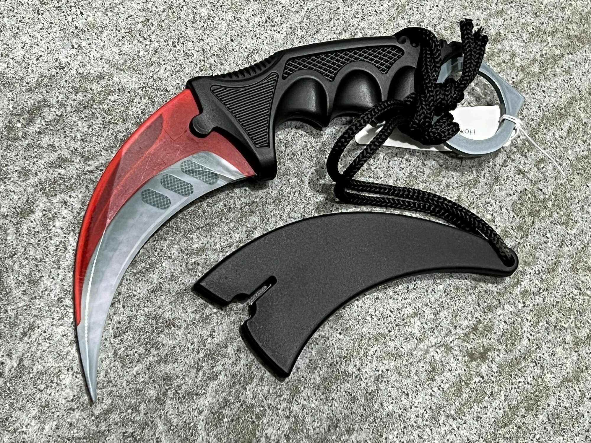 Нож Керамбит тренировочный Stalker CS GO