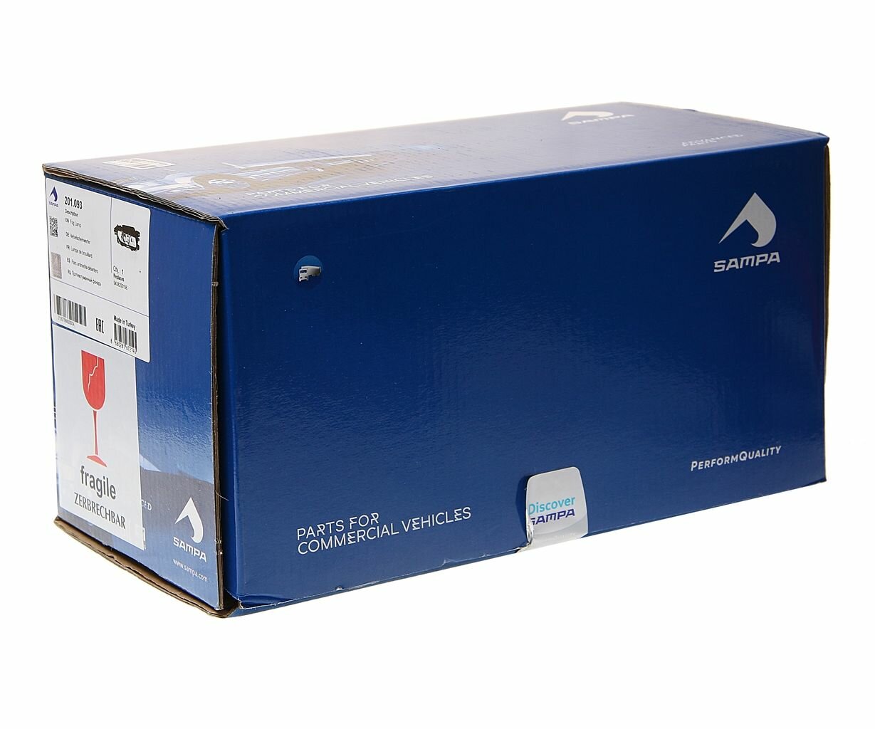 Фара противотуманная правая для Мерседес Актрос арт 201093 SAMPA