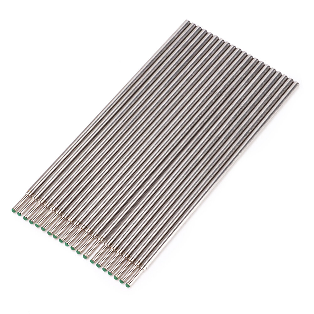 20 шт./кор. стержни для маркеров для кожи для татуировки, маркер для микроблейдинга, запасной аксессуар, зеленый цвет