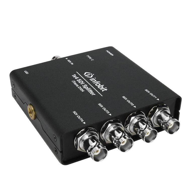 Распределитель композитного видеосигнала/SDI Infobit iTrans D104