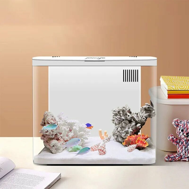 KNOW EASY-Аквариум Для Петушка С Фильтром И Подсветкой