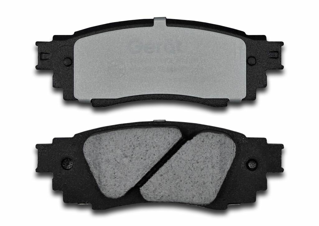 Тормозные колодки Gerat BPR081PG (задние) Low-metallic