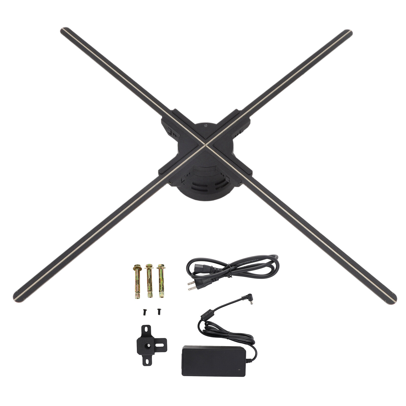 3D голографический вентилятор 85 см, LED, WiFi, реального времени, для магазинов, баров, вечеринок