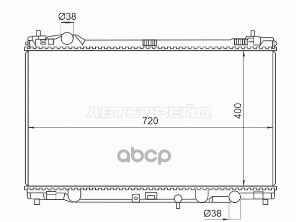 Радиатор Lexus IS 13-20 Sat арт. TY0023