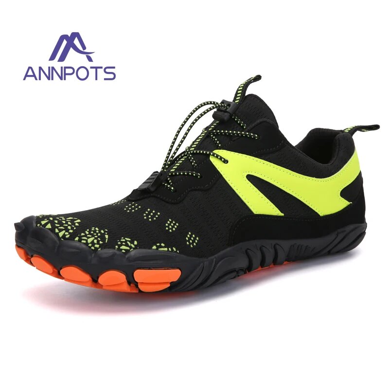 Unisex Outdoor Wading Hiking Trekking Sneakers Five Fingers Aqua Barefoot Water Shoes Cycling Climb Sport Shoes Fitness Footwear