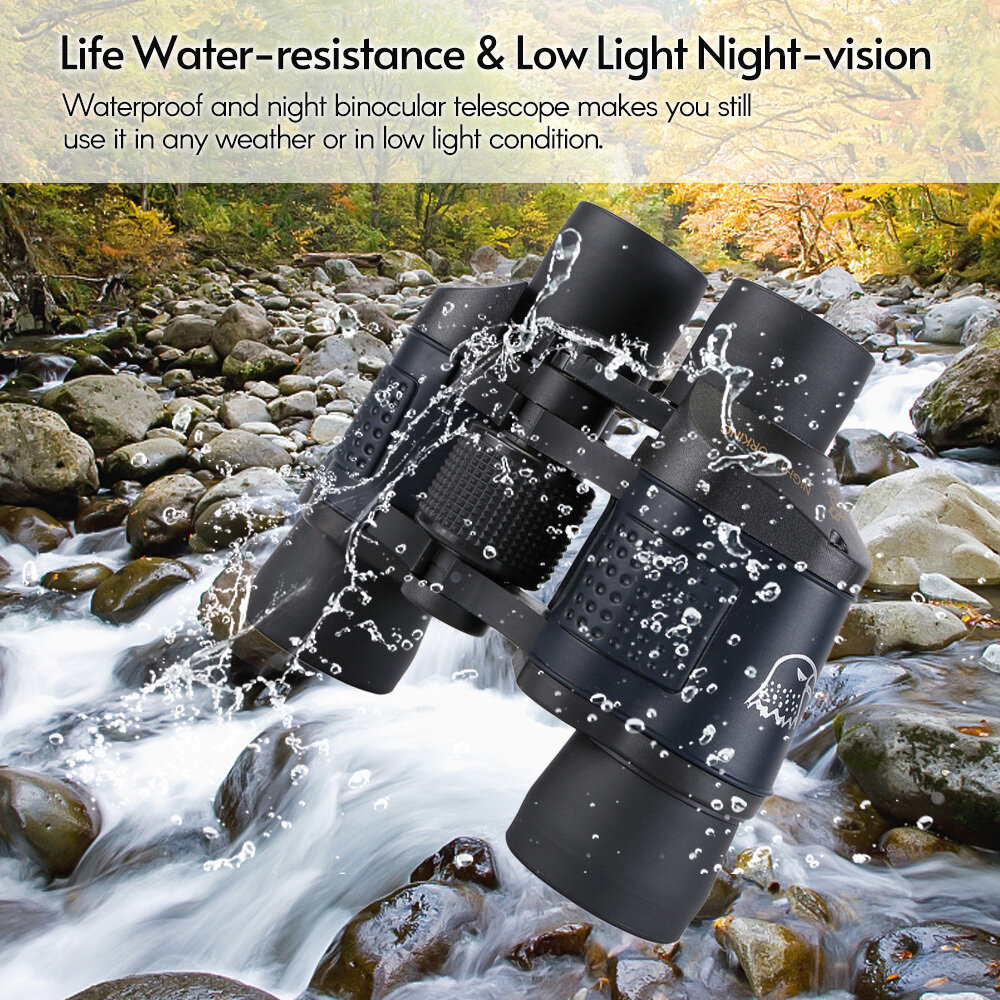 Бинокль, телескоп, подходит для наблюдения за птицами/концерта, 60x60, Goolrc