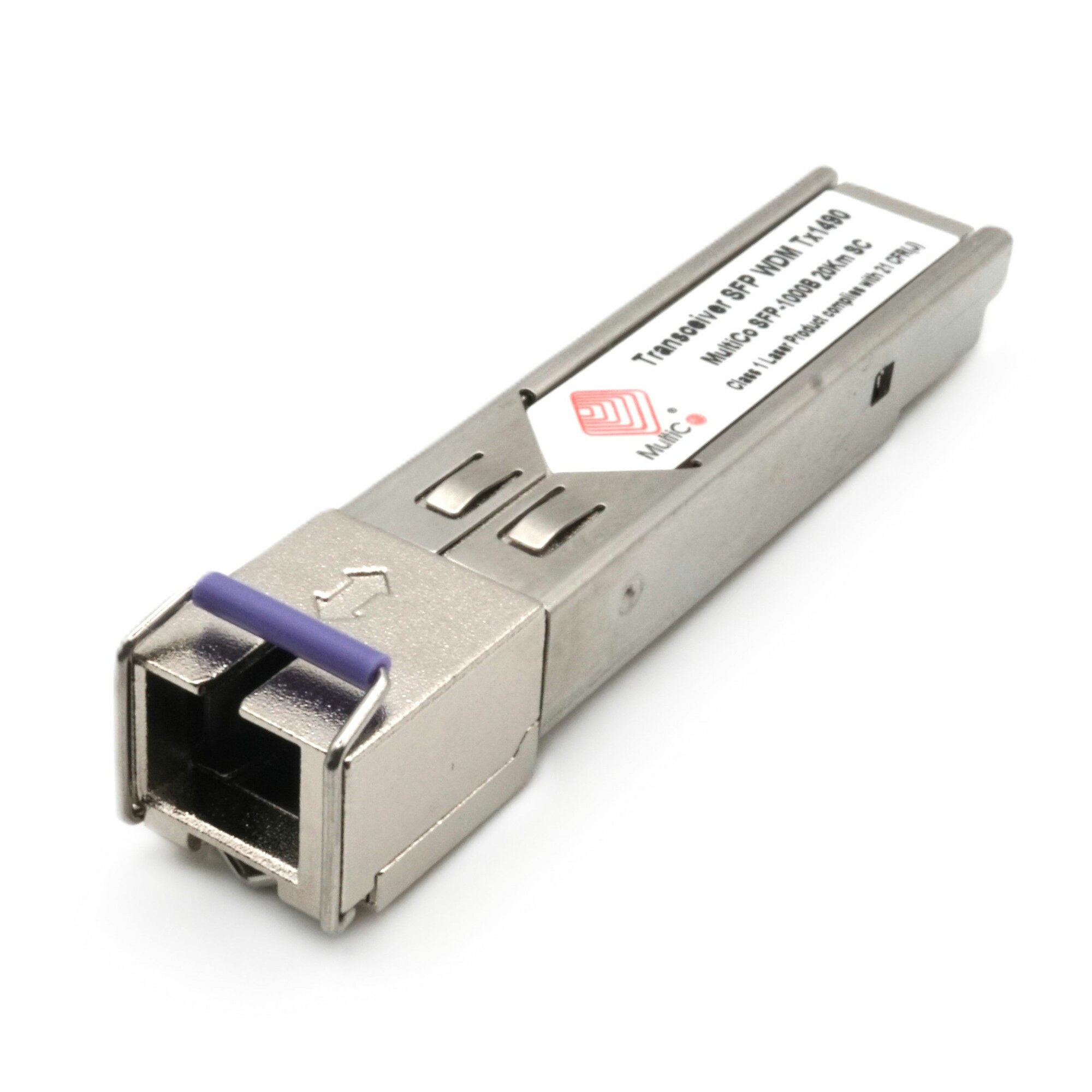 Не является X/GPON! Трансивер SFP-1000B 20km SC 1490nm/1310nm Tx/Rx Модуль SFP (SM) одноволоконный 1,25 Гб/с, разъём SC