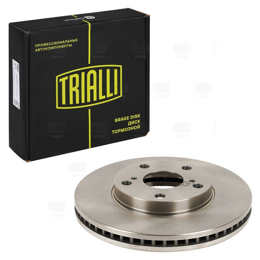 TRIALLI Диск торм. для а/м Toyota Camry (96-) перед. d=275 R15 (DF 190320)