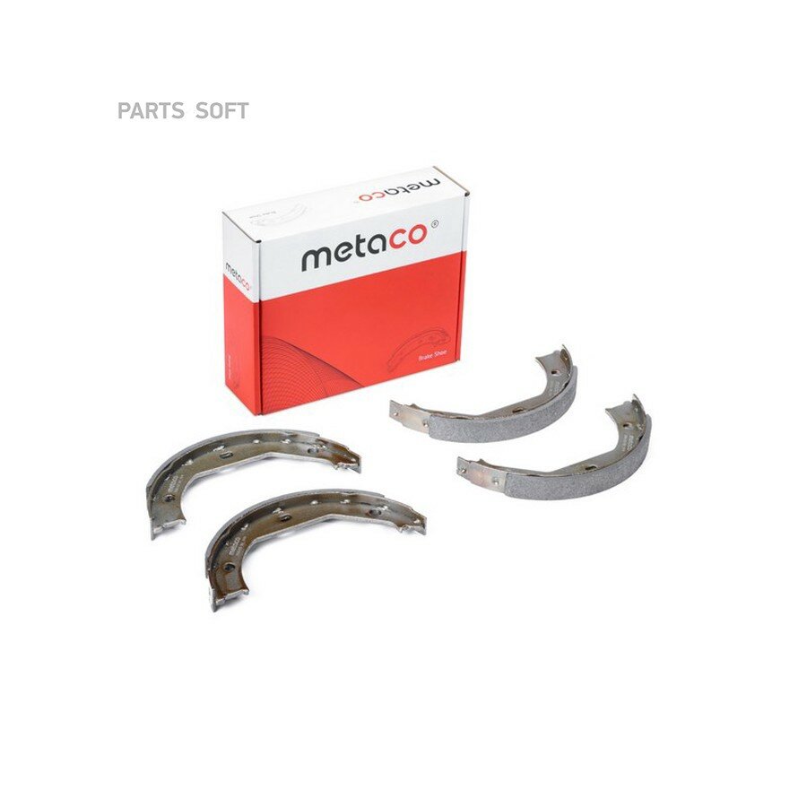 METACO Колодки ручного тормоза к-кт BMW 3-серия E90/E91 (2005-2012), BMW 5-серия E39 (1995-2003)