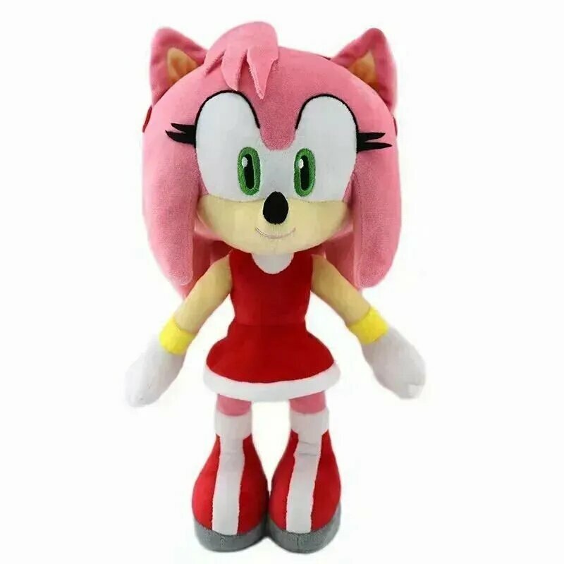 Плюшевая игрушка 30 см, Sonic, Amy Rose, журчак, мягкая кукла 197, анимационная, для детей, для дня рождения, новая коллекция