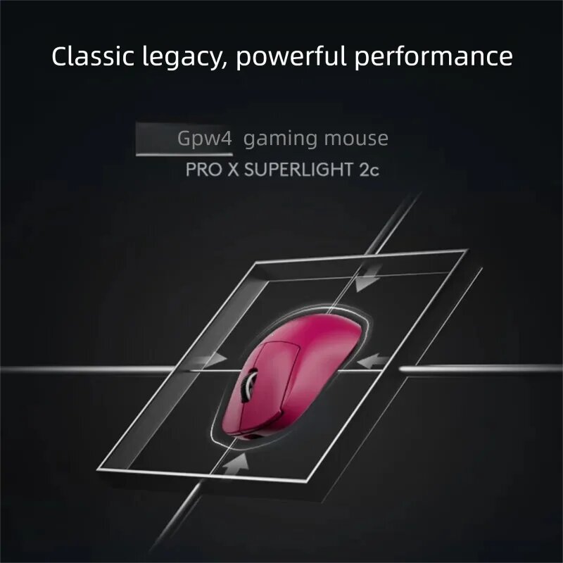 Logitech GPW4 PRO X SUPERLIGHT черная мышь — фото 1