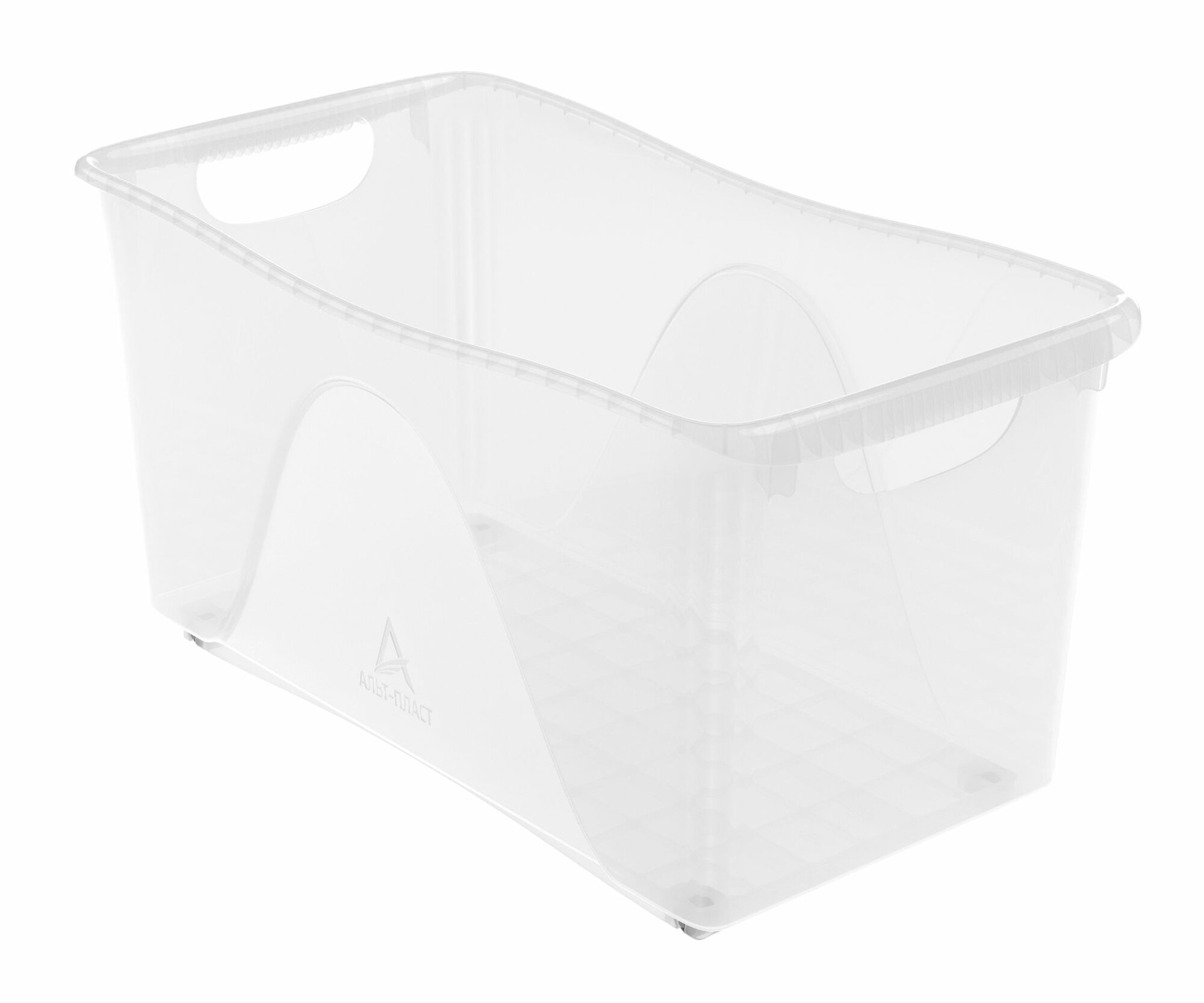 Контейнер хозяйственный универсальный на колёсах Макс 19л (460*240*235мм)