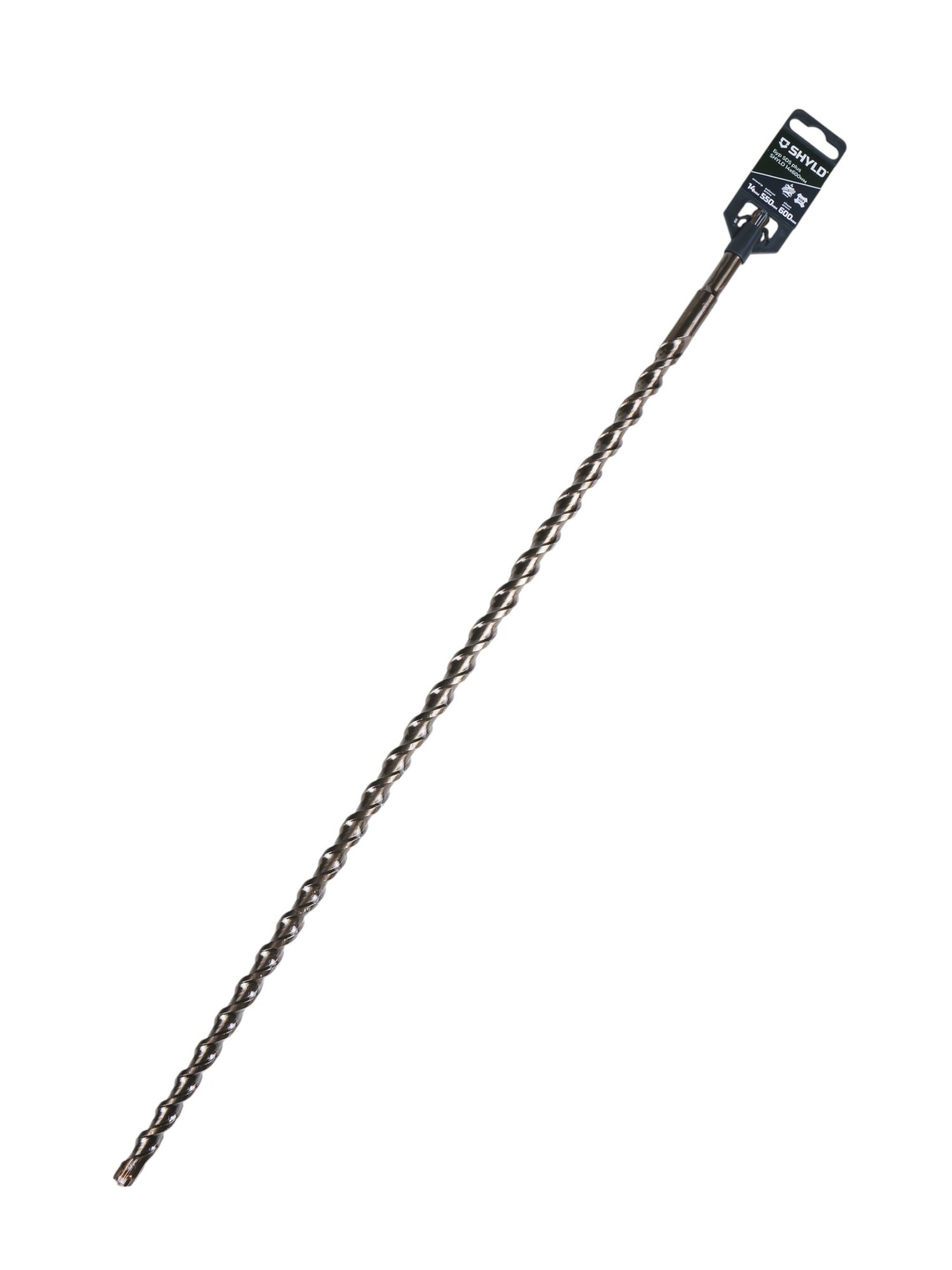 Бур SDS plus-X SHYLD, для бетона, камня, кирпича, 14 x 600 мм