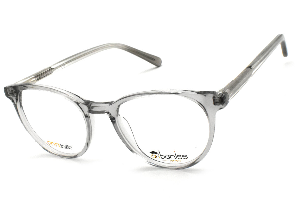 Оправа для очков BANISS BSJ6826 C02 пол Детские форма оправы Панто цвет оправы Прозрачный, Серый