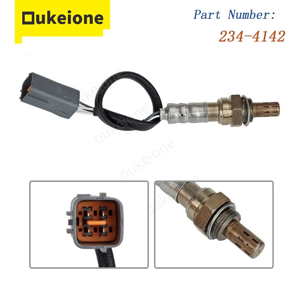 234-4142 нисходящий банк, 1 датчик 2 Lambda O2, сменный кислородный датчик для Mazda MPV 1996 л-V6 2003-2004 2005 2006 15257