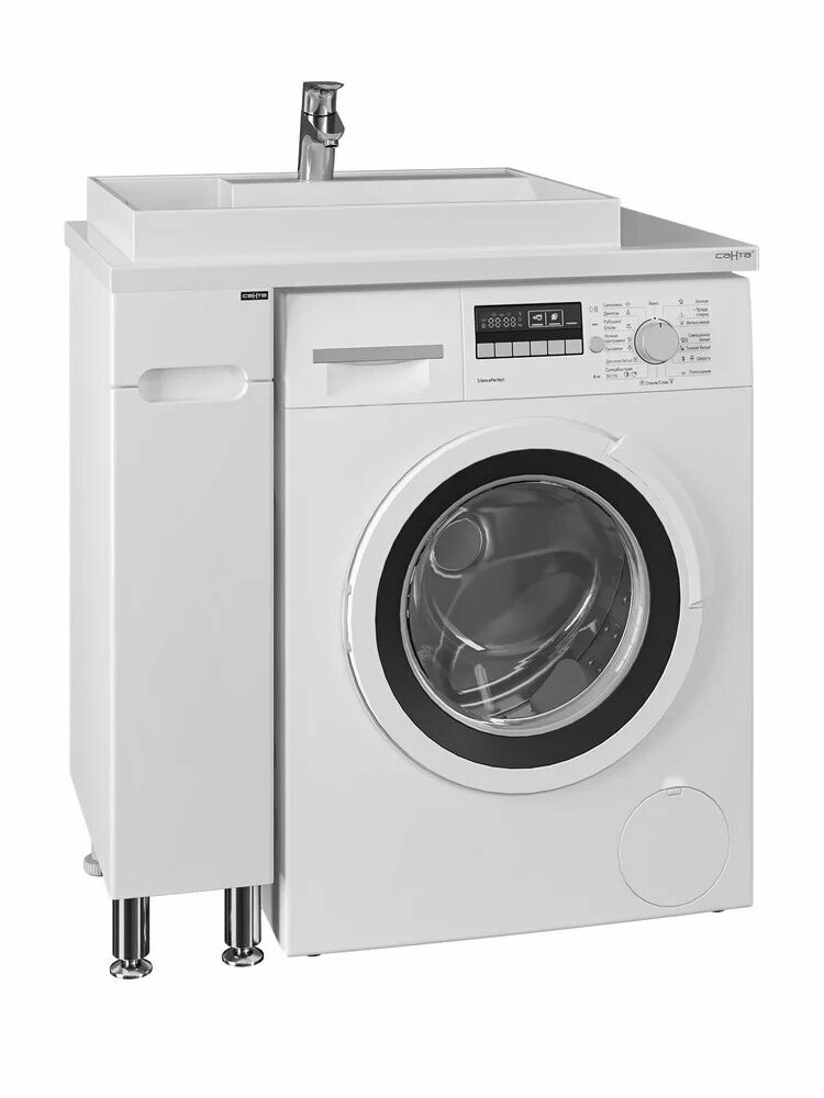 Тумба с раковиной СаНта Лондон 19 L напольная