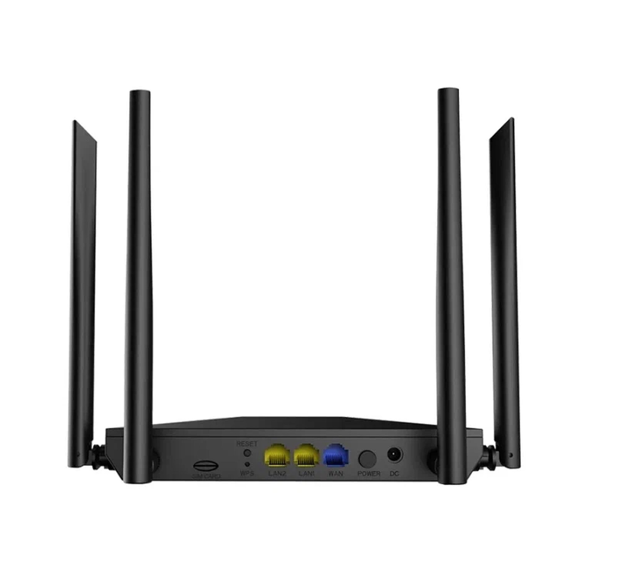 Маршрутизатор NETIS MW5360, Wi-Fi, 4G/LTE, черный, (WAN) Ethernet RJ-45, SIM-карта