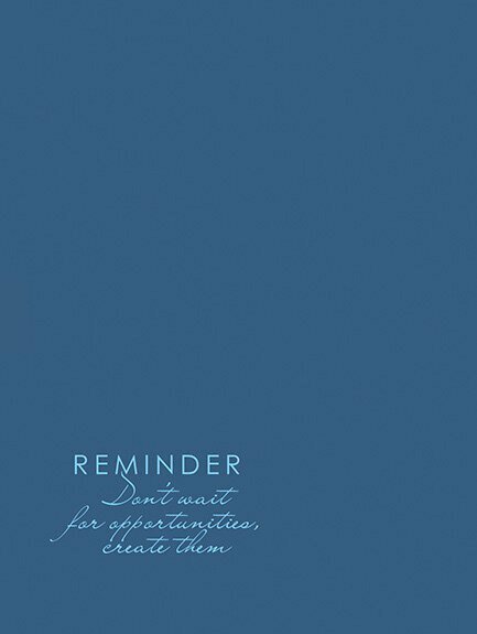 Ежедневник недат. А6 128л "мечты. Возможности" интегр. переплет, ламинация Soft Touch, печ.1кр, офсет