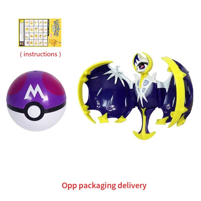 Фигурки покемонов, Драгонайт, Генгар, Мью, Снорлакс, Лапрас, трансформирующиеся игрушки покеболы, развивающие куклы монстр Пикачу, детские подарки.